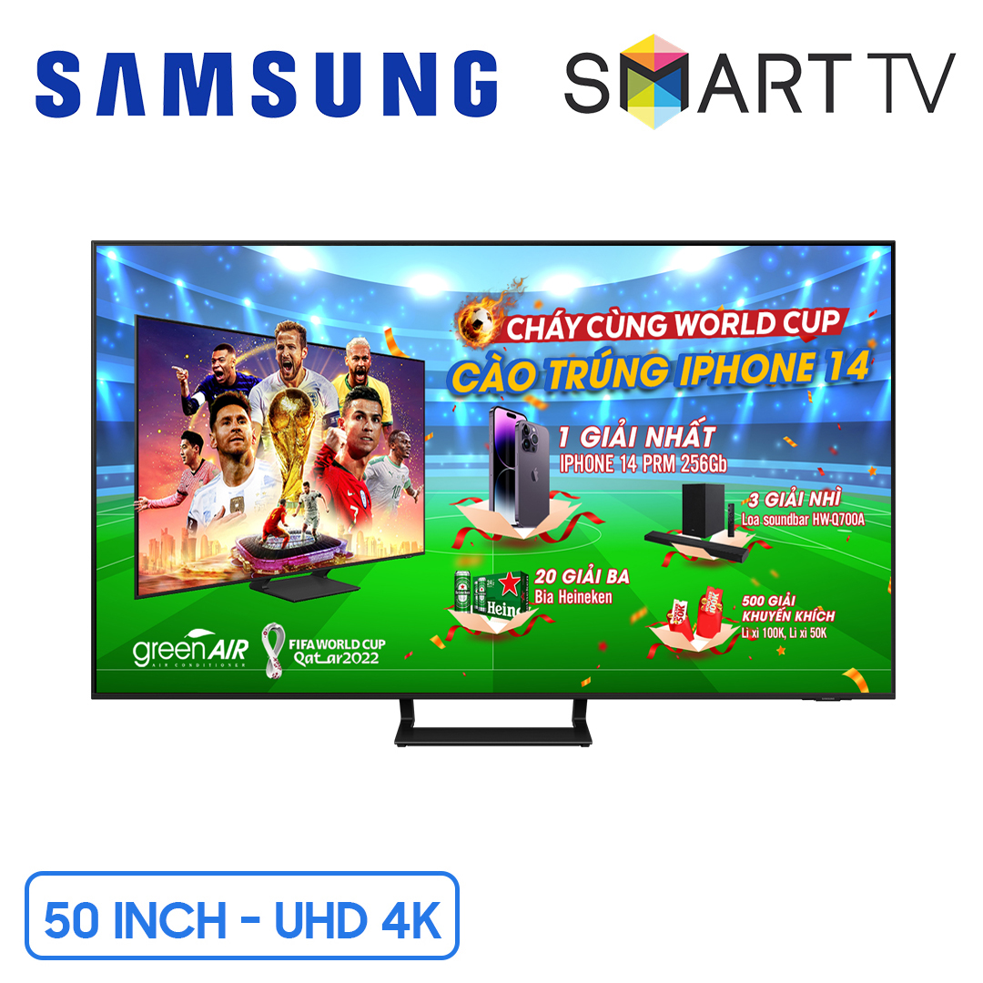 Smart Tivi Samsung Crystal UHD 4K 50 Inch UA50BU8500